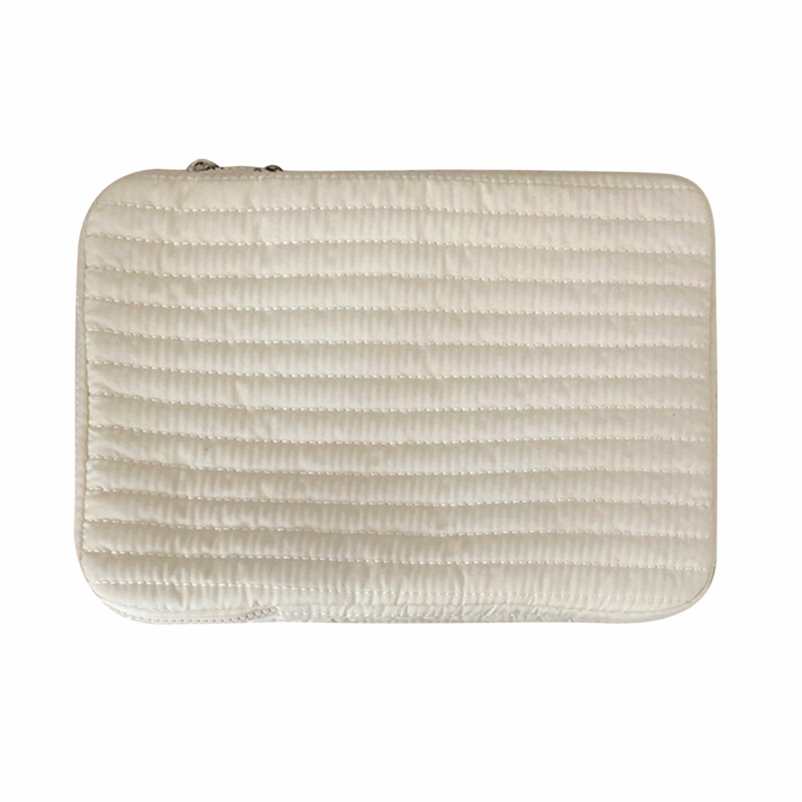 Чехол для ноутбука на молнии, противоударный мягкий портативный чехол для ноутбука, чехол для планшета от 13 до 14 дюймов, белый