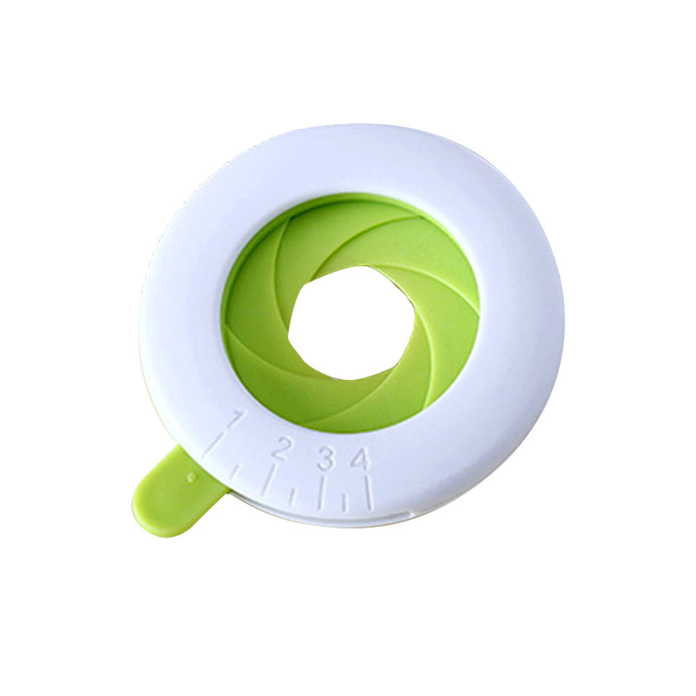 Измеритель порций макаронных изделий Spaghetti Pasta Limiter Noodle Measurer Portions Controller Tool Adjustable, материал ABS, цвет белый + зеленый, вес 23г, диаметр 7.8см/3.1дюйм, упаковка OPP пакет, размер упаковки 8*8*1см, вес упаковки 25г,