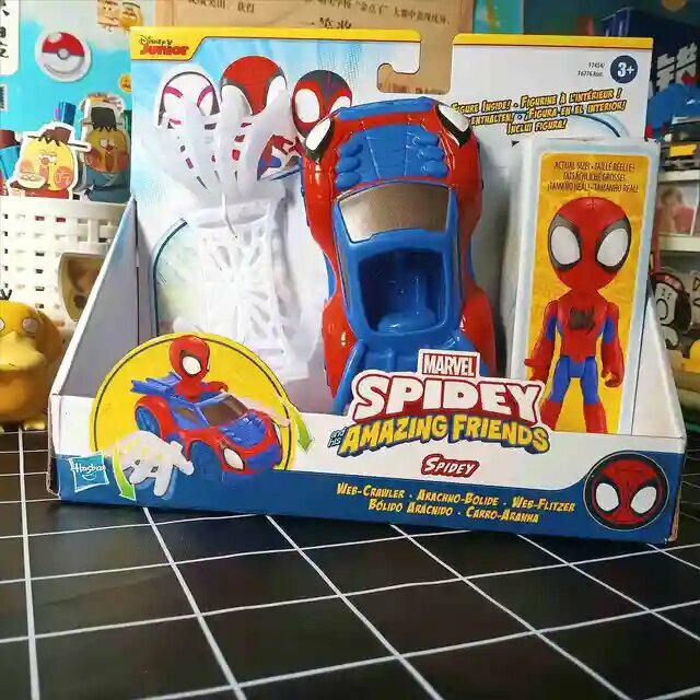 Официальная фигурка Hasbro Marvel Spider-Man и Spider-Man and His Amazing Friends Network Squad Superhero Adventure Q-версии в подарок