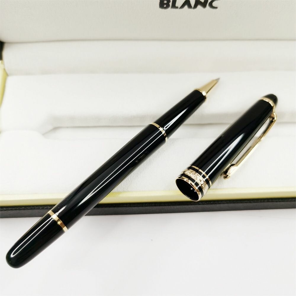 Montblanc Ручка-роллер Meisterstuck Classique С Золотым Напылением(Подарочная Коробка Не Включена)