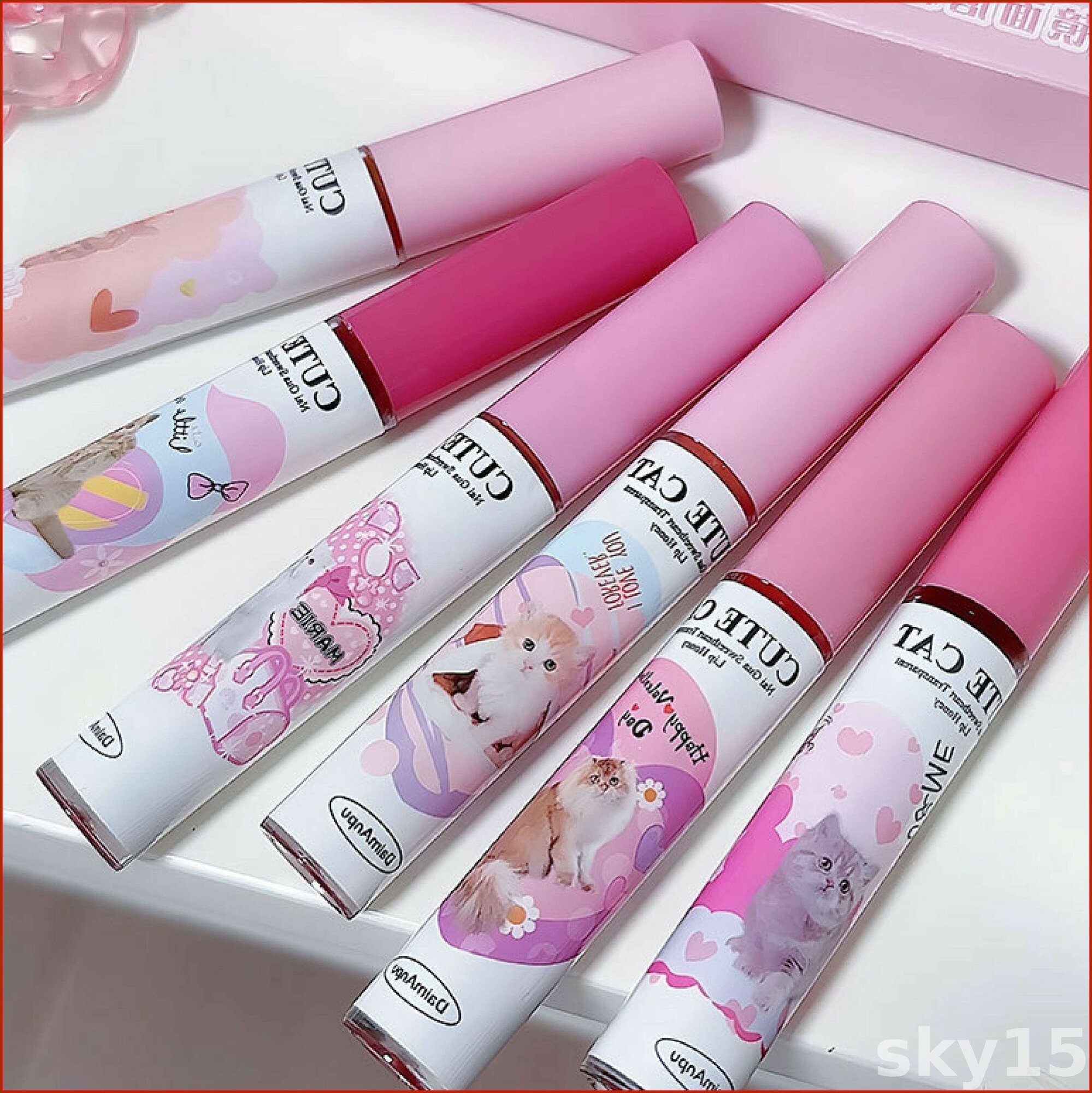 Подарочный набор оттенков для блеска губ