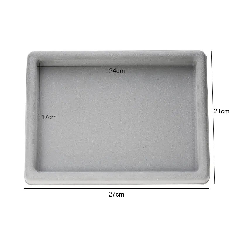 Флокированная доска для бисероплетения QIAO Белый, 27x21cm