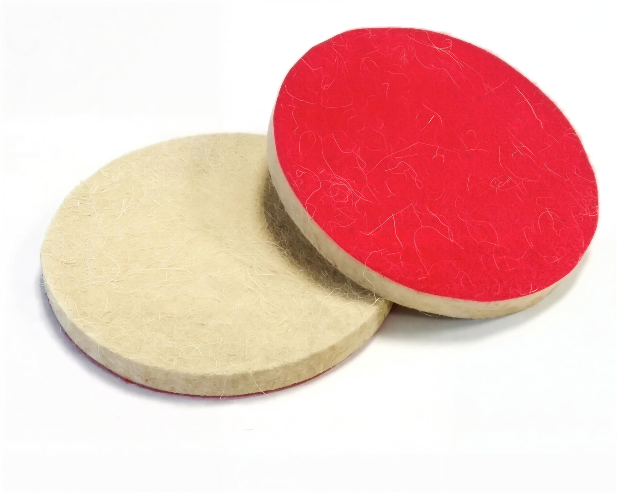 Войлок на липучку ф125 , Полировальный круг на липучке 125мм