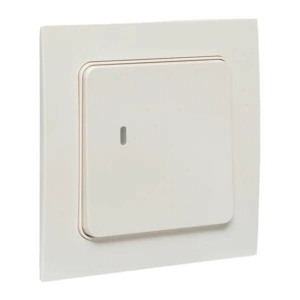 Умный беспроводной выключатель EKF Сonnect Zigbee Стокгольм 1-кл. белый RCV-ST1-WS-ZB