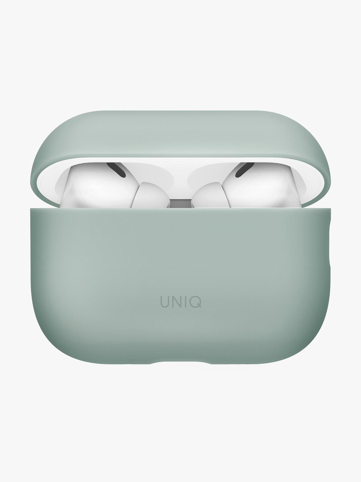 Uniq силиконовый чехол со шнурком для Airpods Pro 3, LINO Liquid silicone Iceplant Green