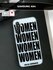 Чехол на Samsung Galaxy A54 / Самсунг A54 с принтом Women black