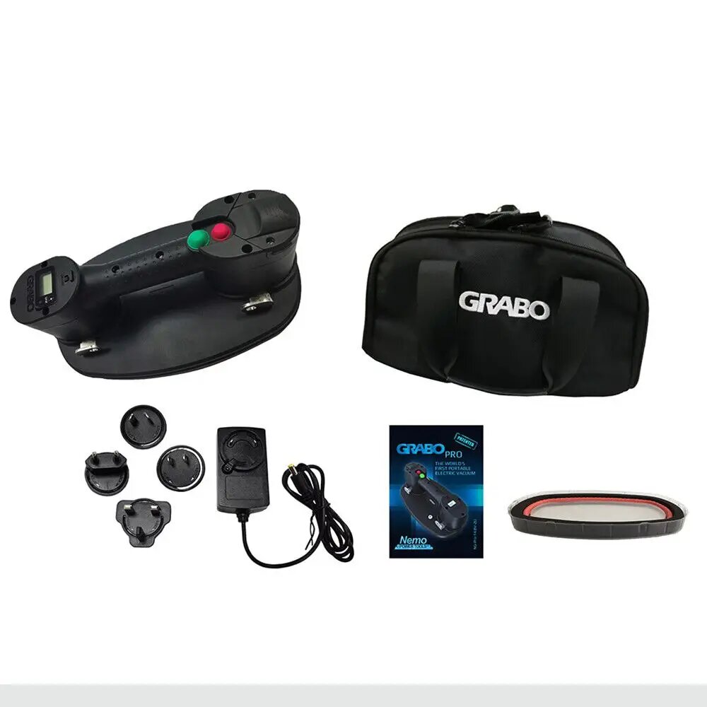 GRABO портативный Электрический вакуумный подъемник с присоской для дерева гипсокартона гранита стекла текстурированной поверхности тяжелый подъемный инструмент для плитки
