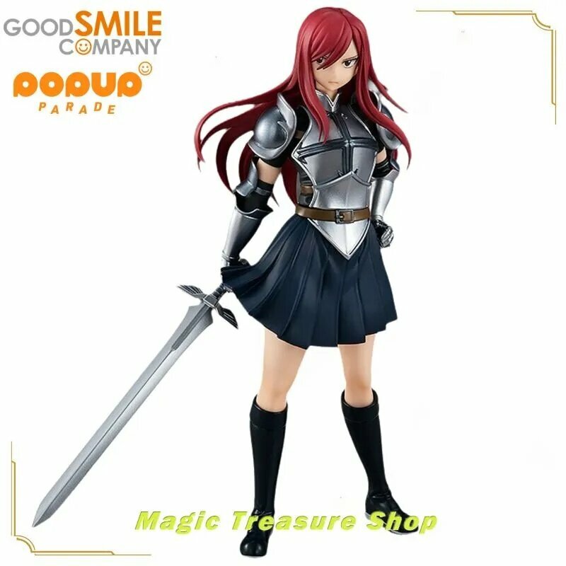 GSC Коллекционная Статуэтка POP UP PARADE 17 См , Хвост Феи,(Люси Хартфилия, Эльза Скарлет, Нацу Драгнил) - Подвижная Аниме Модель С Аксессуарами