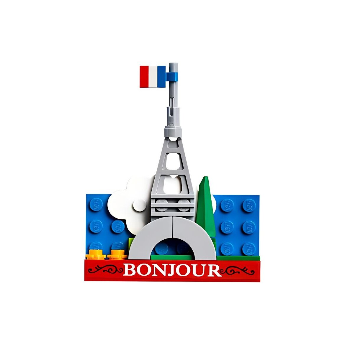 LEGO Эйфелева башня Магниты аниме-тематики 29 шт. 854011