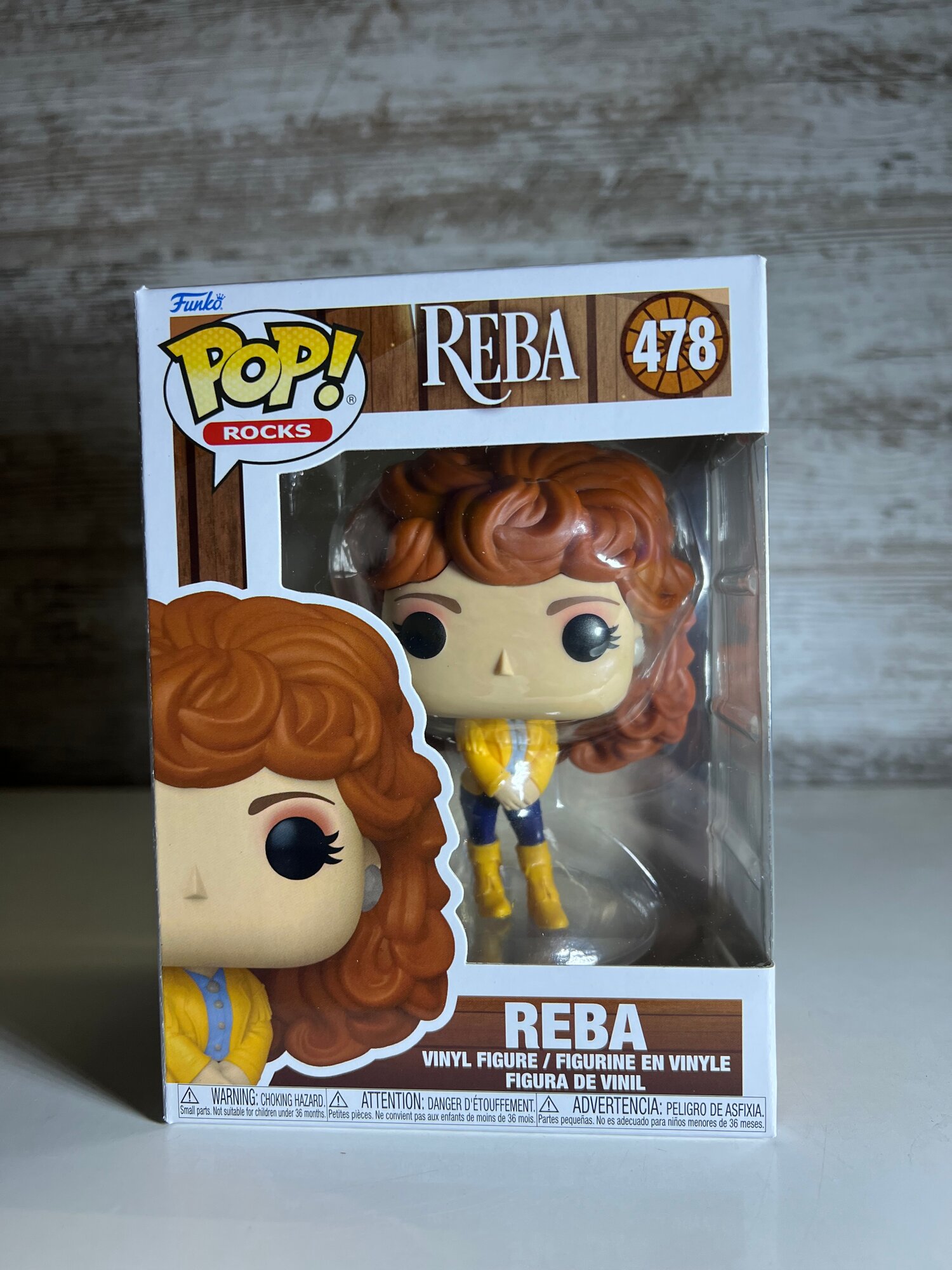 Фигурка Фанко Риба Макинтайр, Reba, pop rocks, vinyl figure, 10 см от Funko