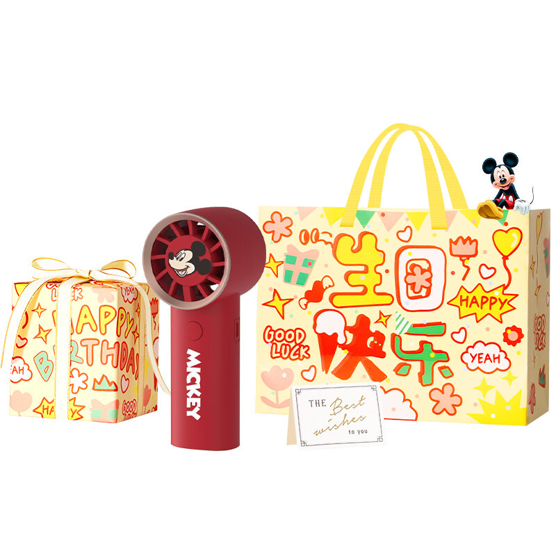 Ручной вентилятор Disney LT S3210 с 3 режимами мощности, USB зарядка, цвет: lt-s3210 [mickey]