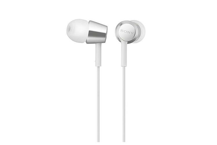Наушники-вкладыши SONY проводные, белые, версия региона overseas
