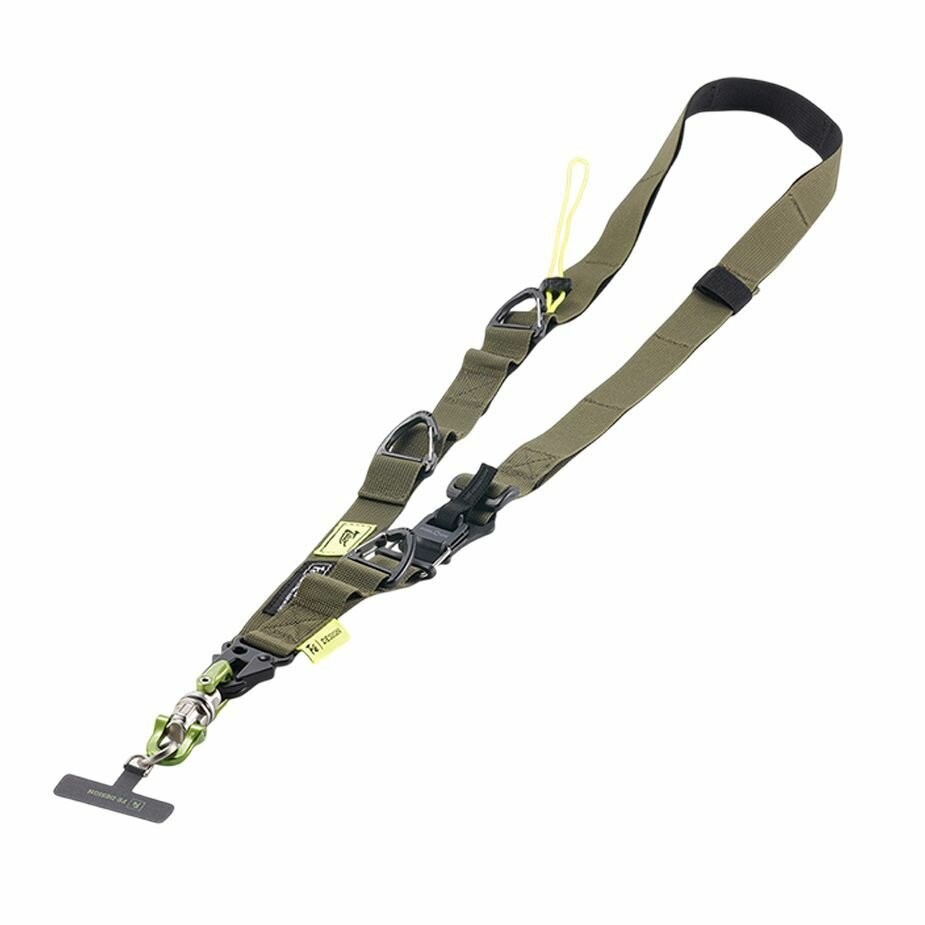 Ремень наплечный Tilta Fe Shoulder Strap Buckle Kit для смартфона Зелёный/Лаймовый