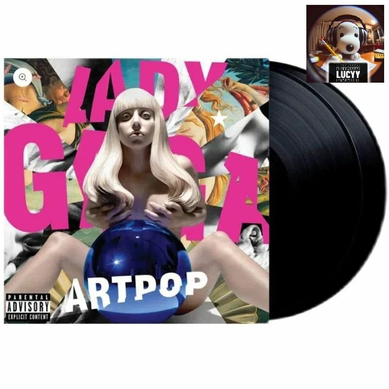 Lady Gaga ARTPOP Виниловая пластинка 2LP-Lucyy
