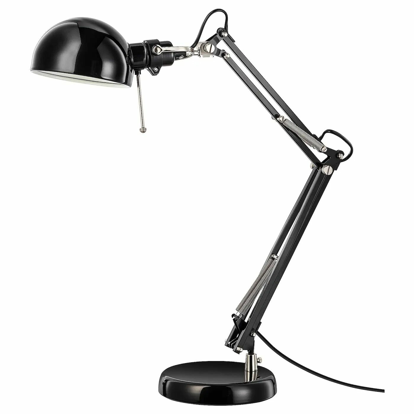 IKEA FORS Рабочие лампы FOSS, черный