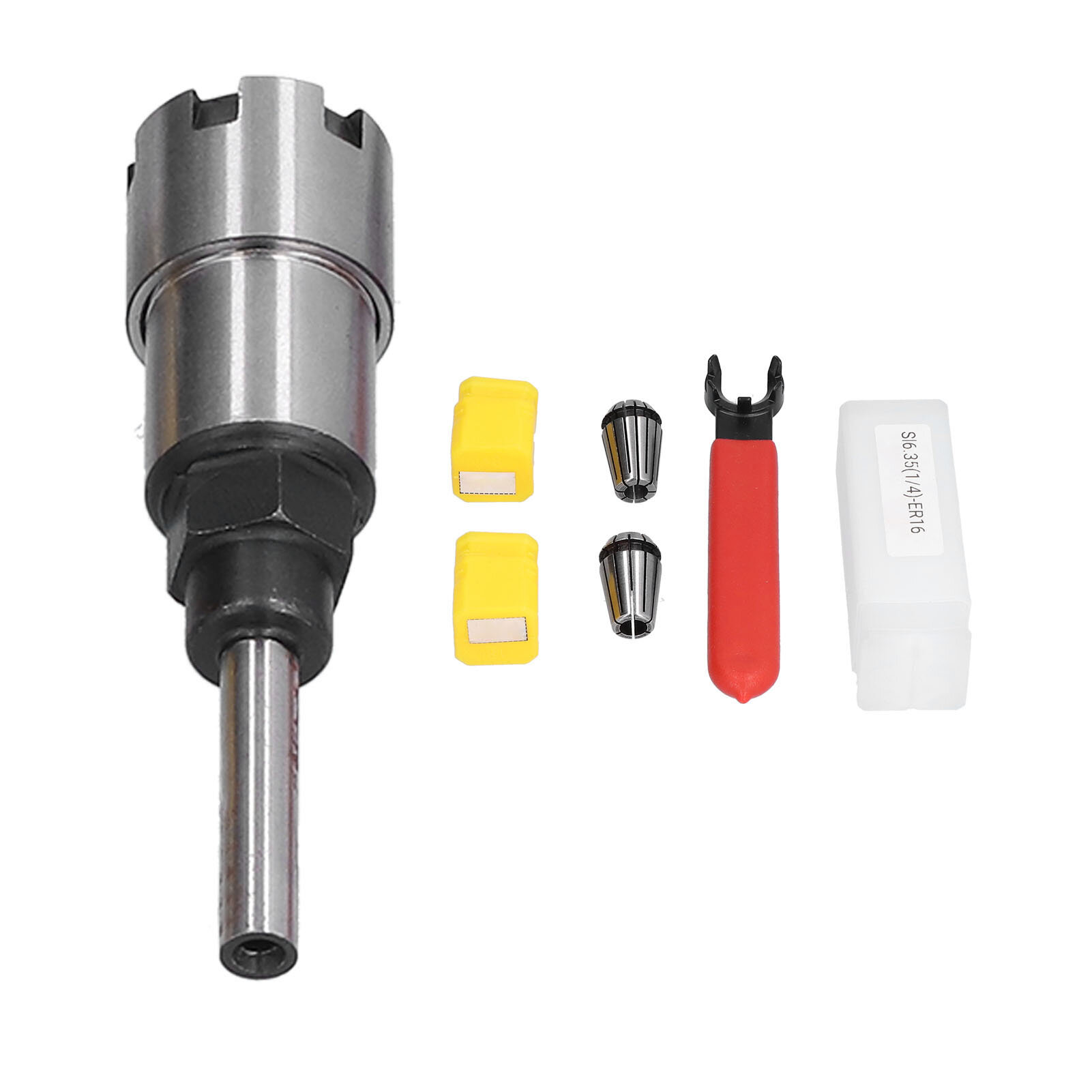 Удлинитель для фрезы, пружинная цанга ER16, держатель фрезы, гаечный ключ, аксессуары для фрез