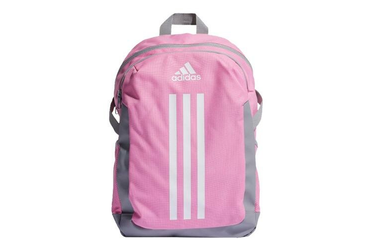 Рюкзак женский Adidas Regular Bliss, bliss pink & pure gray & white, переработанный полиэстер