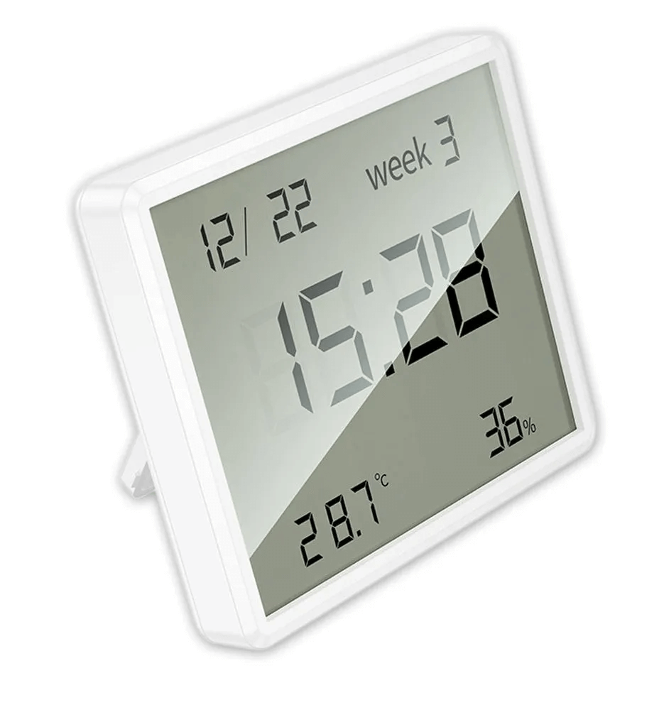 Датчик температуры и влажности часы Hoco HX41 белый