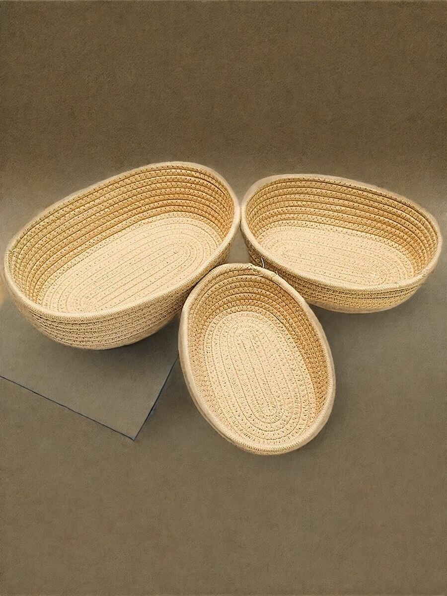 Корзина для расстойки хлеба длина 25 см, ширина 15 см, высота 8 см.