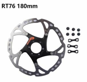 Shimano Deore SLX SM-RT76 Тормозной диск, 6 отверстий, ротор для горного велосипеда, 180 мм