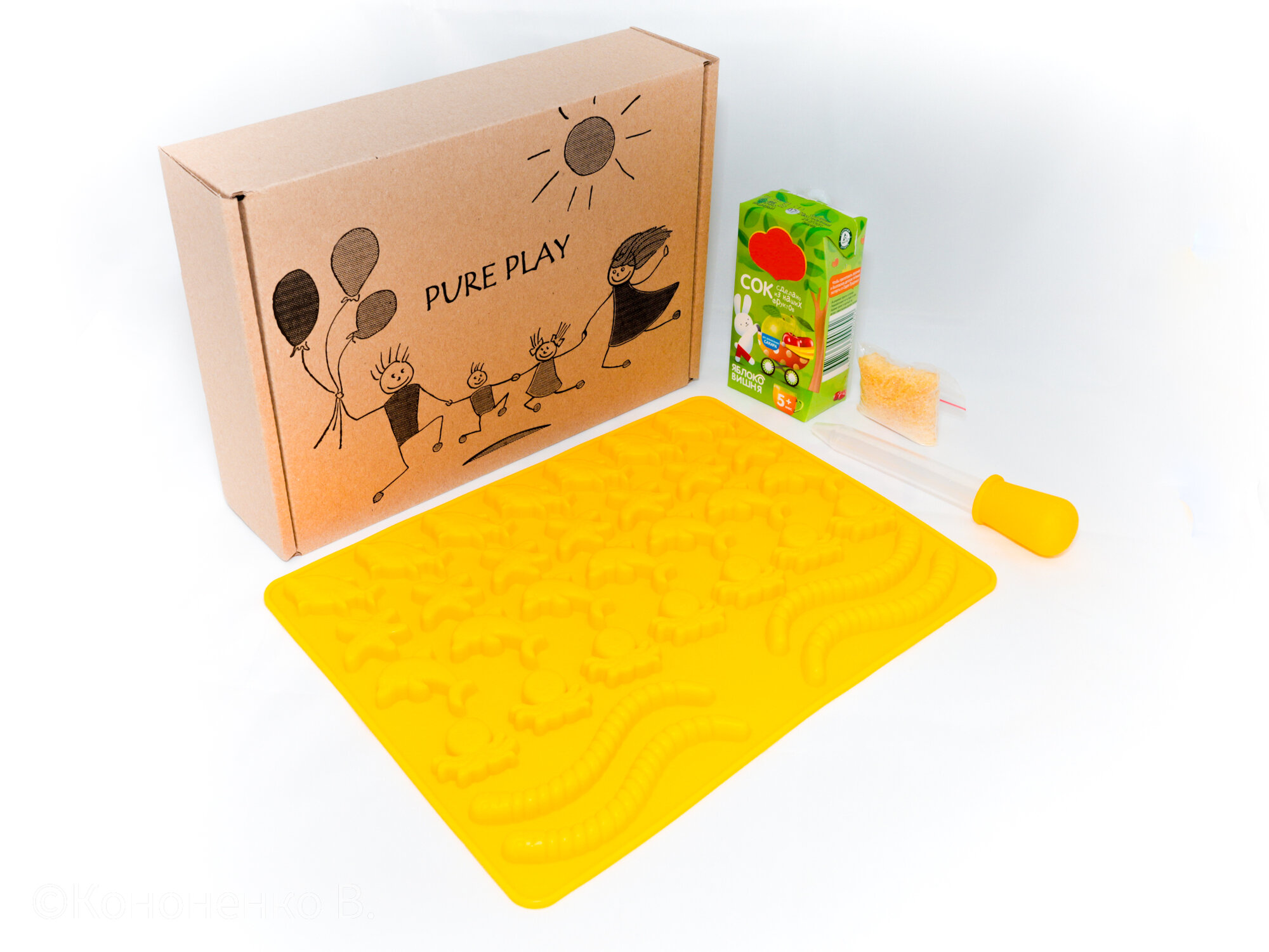 Набор для приготовления мармелада морские сладости, набор для творчества