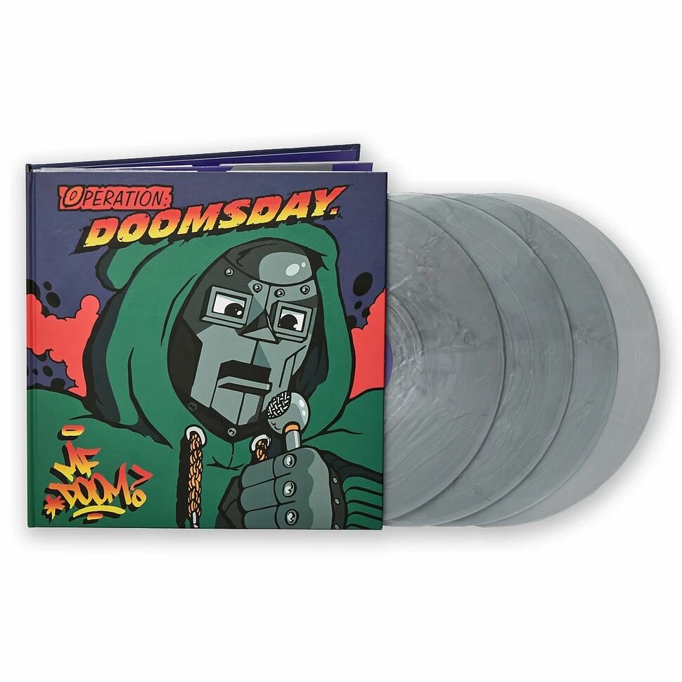 MF Doom - Operation: Doomsday (Box) - Metallic Silver Vinyl, 25th Anniversary Legacy Edition - 2024 - новая виниловая пластинка