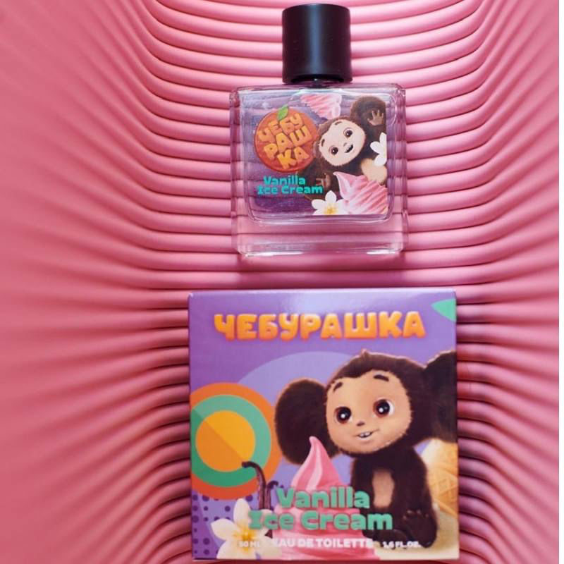 Душистая вода дет. Чебурашка 50мл Ice Cream
