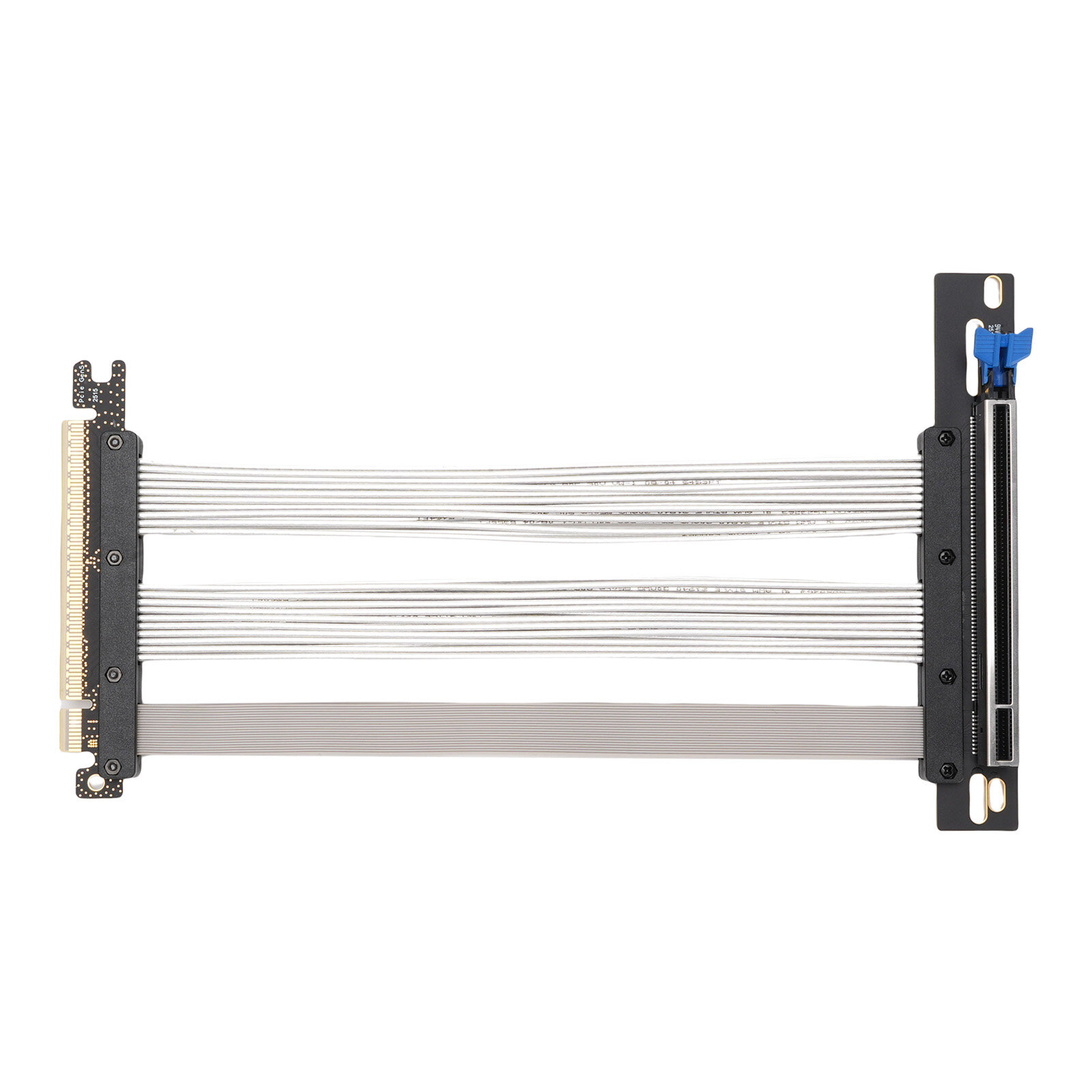 PCIE 5.0 16x Riser Cable 128 ГБ/с Гибкий генерал 5 ГПУ графической карты Увышенные кабельные карты Подходит для RTX4090 5090 20см/7,9 дюйма