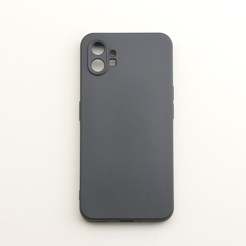 Подходит для ничего телефон 1 чехол для мобильного телефона ТПУ матовый черный анти-падение производителей оптовый