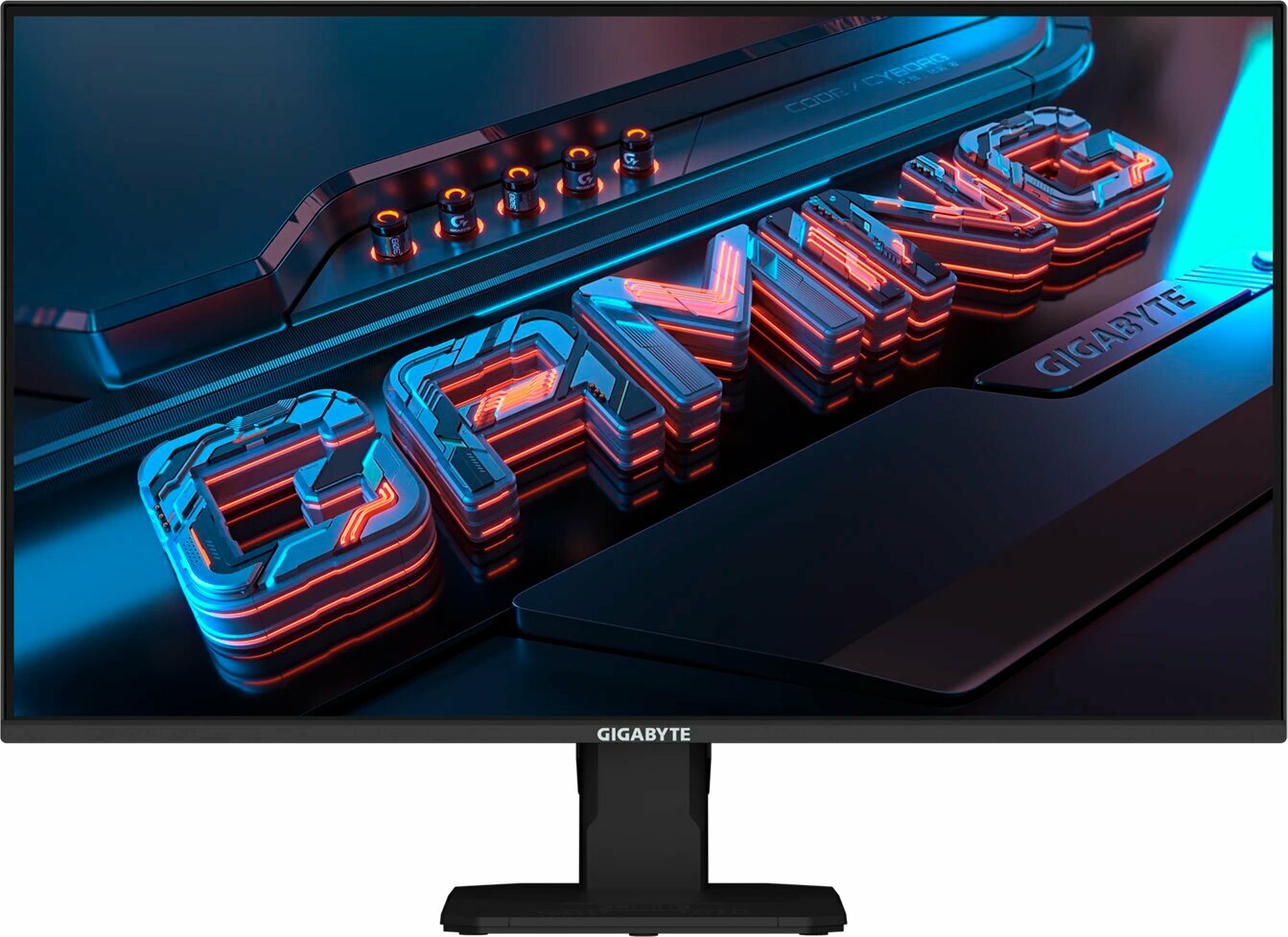 Монитор 24.5" Gigabyte GS25F2 IPS 1920x1080, 200 Гц, 1 мс, 16:9, 300 кд/м², 2xHDMI 2.0, DP 1.4, 3.5 Jack, HDR10, FreeSync Premium, динамики (2x2 Вт), VESA 100x100, черный