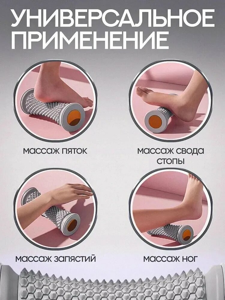Два массажных роликаДва массажных роликаДва массажных ролика — фото 1