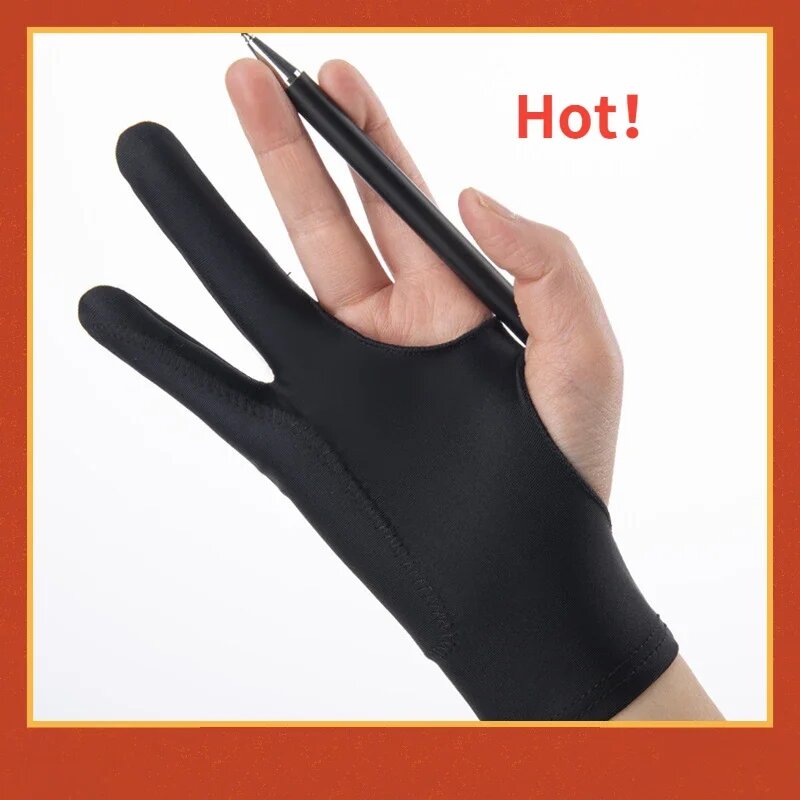 Перчатки для рисования ZZJ1288 Черный, thicken B black