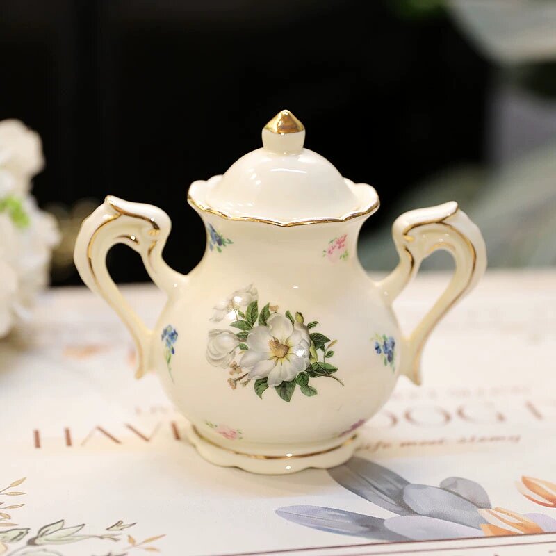 Кофейник в европейском стиле для заваривания кофе, чайник для молочного чая, набор керамических кофейников для дома,