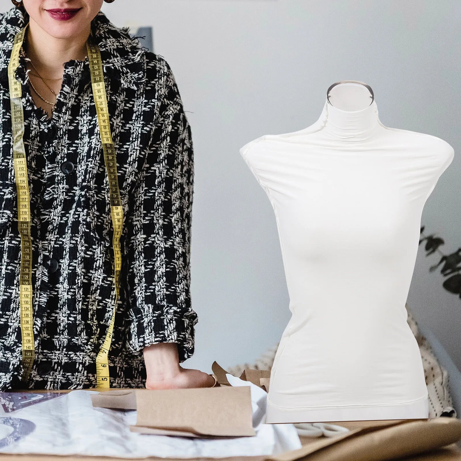 Текстильный чехол для манекена