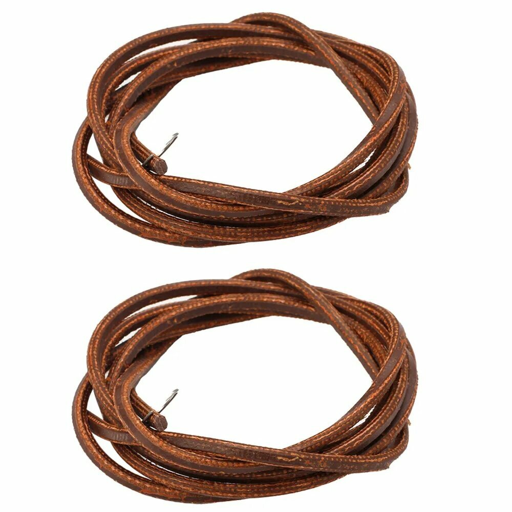 Ремень из коровьей кожи и металла для педальной швейной машины с набором из 2 штук для ремонта