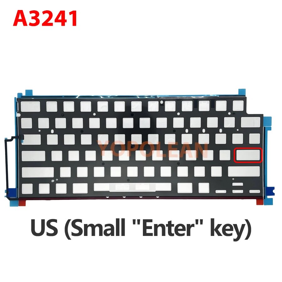 Клавиатура для MacBook Air A3241 US (Small Enter)