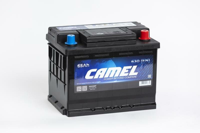 Аккумуляторная батарея CAMEL 65 а/ч, обратная полярность (56559MF) 56559MF