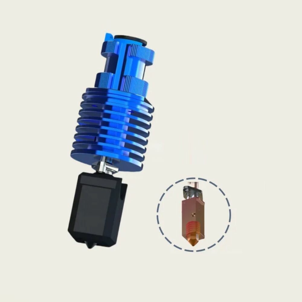 Комплект для модернизации хотэнда TZ V6 2.0: высокоскоростная печатающая головка для Ender 3/ 3 PRO/ VORON 2.4 Hi-End Extruder J-head Prusa Ender 3 V2/ CR10