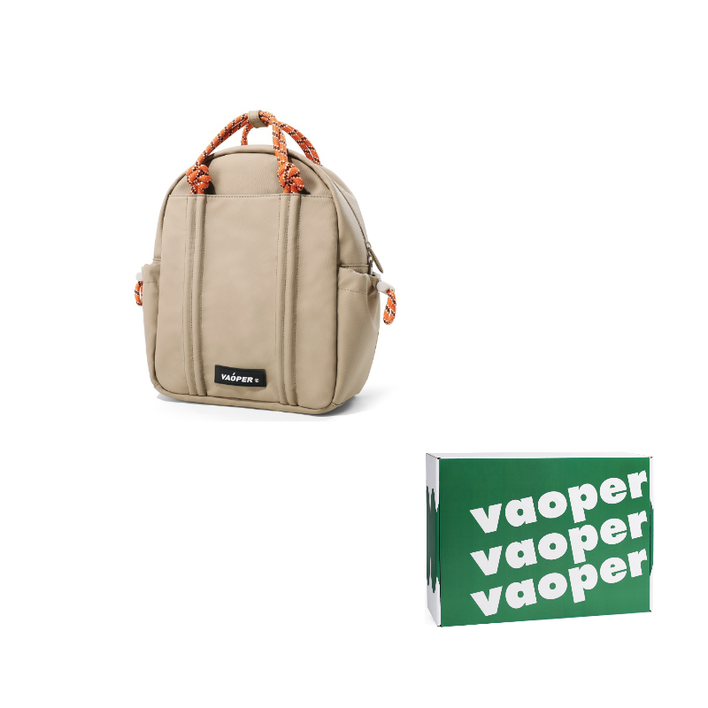 Рюкзак унисекс VAOPER из полиэстера, черный/коричневый, F EU, цвет desert brown