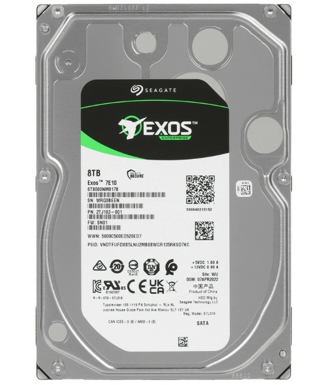 Жесткий диск Seagate 8 ТБ ST8000NM017B