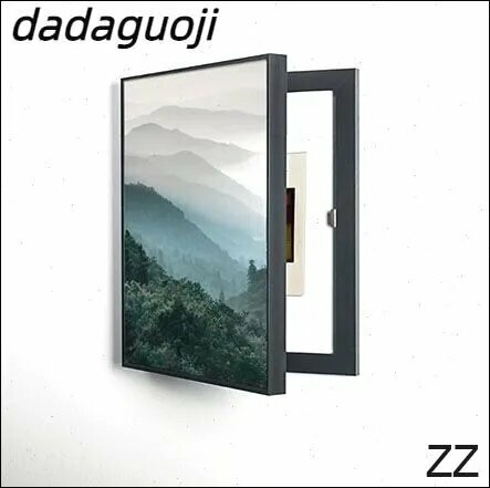 Xiaomi YouPin Крышка электросчетчика, внутренняя электрическая панель, скрытые картины, вертикальная секция, бесплатная штамповка, распределительная коробка для ресторана, 50*40 см