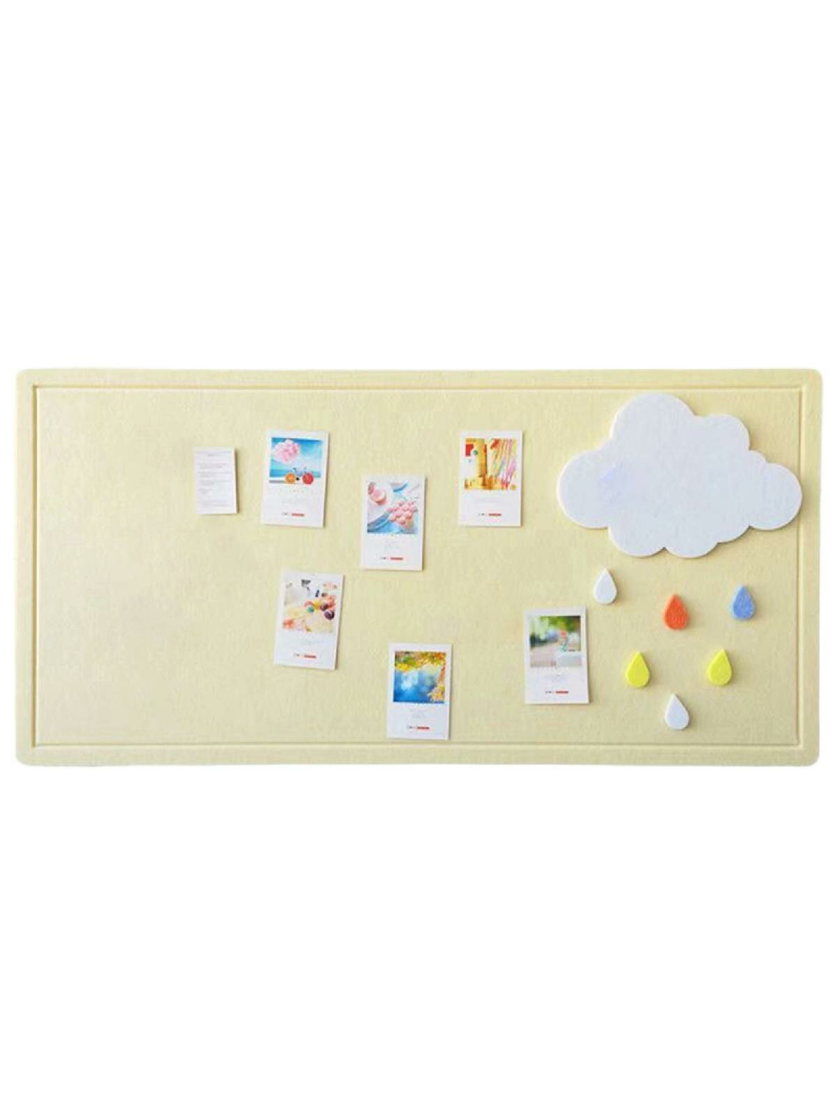 Доска объявлений с войлочными поверхностями Простое решение для организации офиса и дома