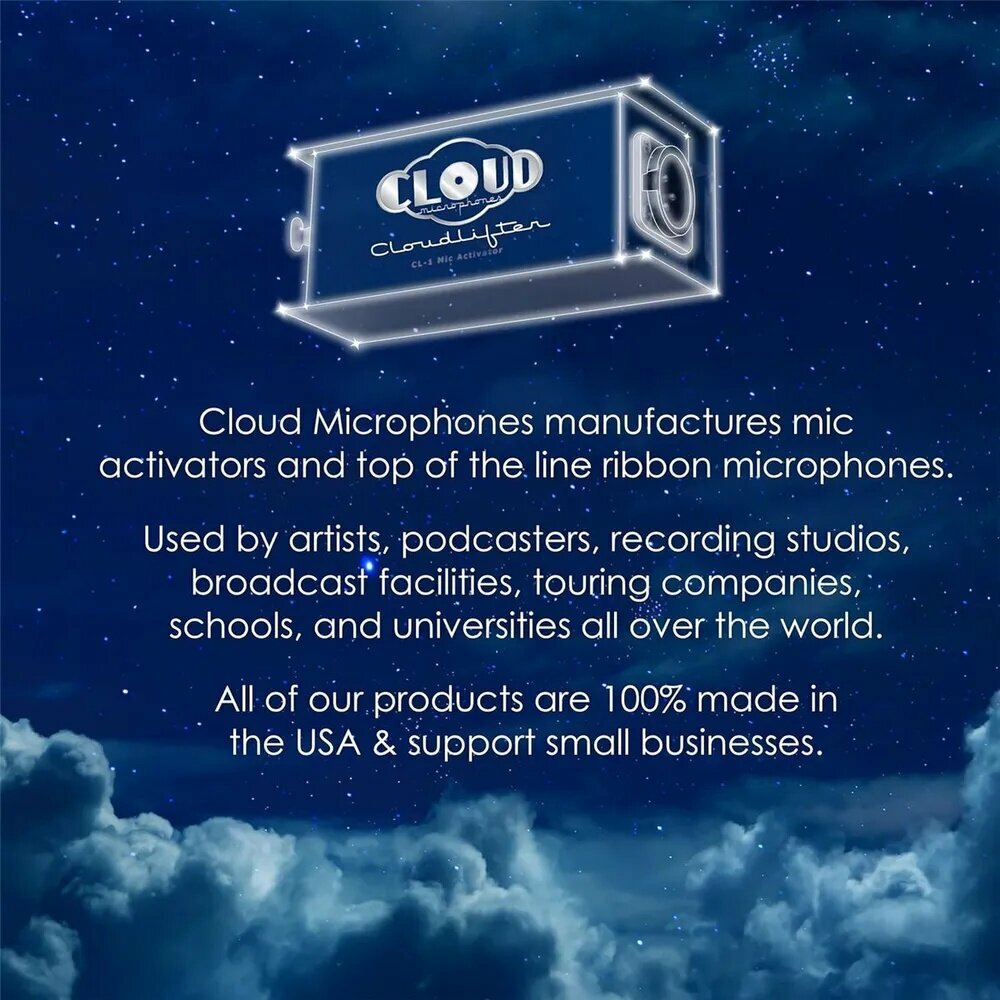 Cloud Microphones Cloudlifter CL 1 Микрофонный активатор Ультра чистый микрофон