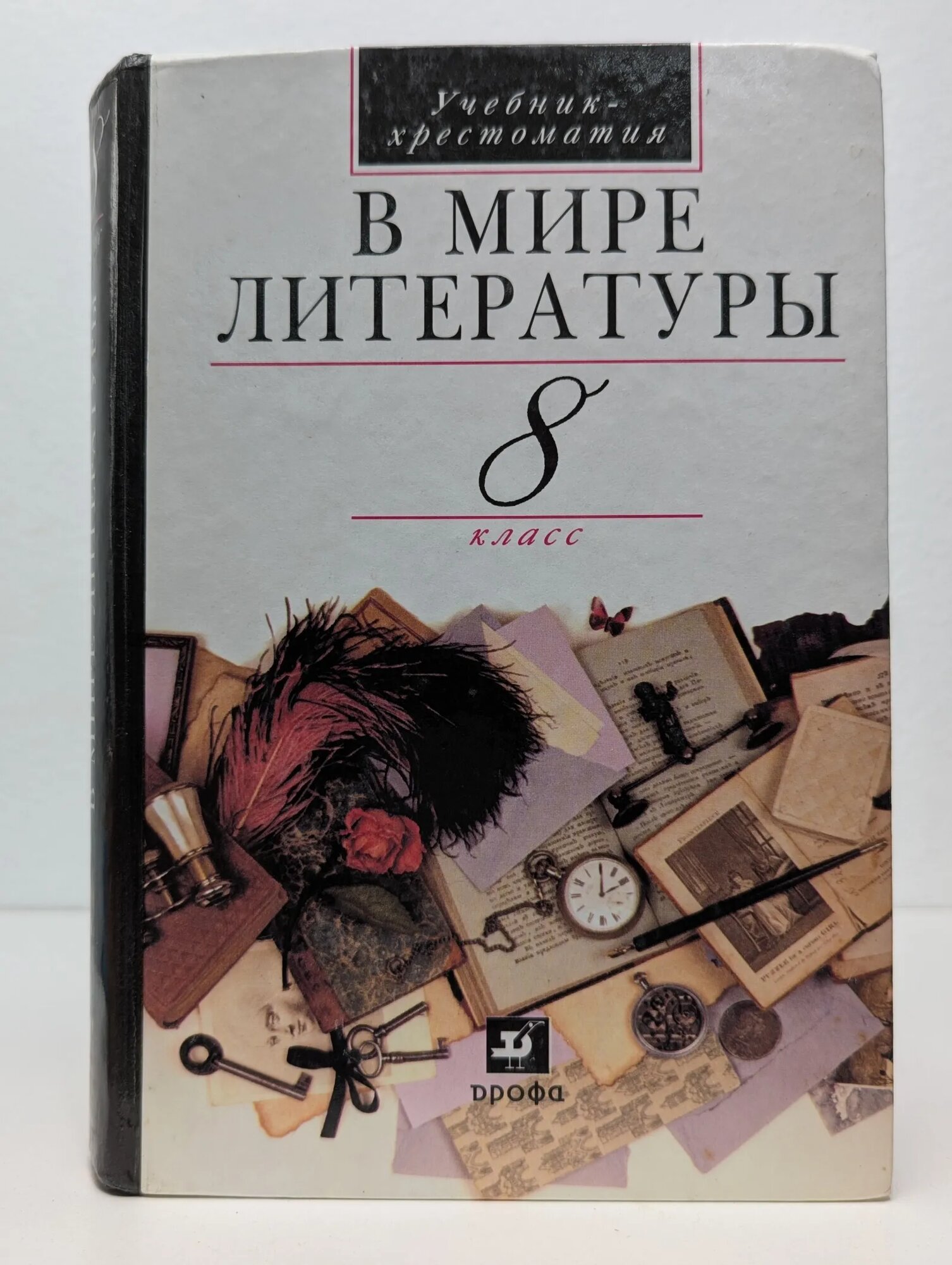 В мире литературы. 8 класс. Учебник-хрестоматия Романичева Елена Станиславовна, Кутузов Александр Геннадиевич, Киселев Александр Константинович, Леденева Виктория Владимировна, Колосс Леонид Владимирович 2002