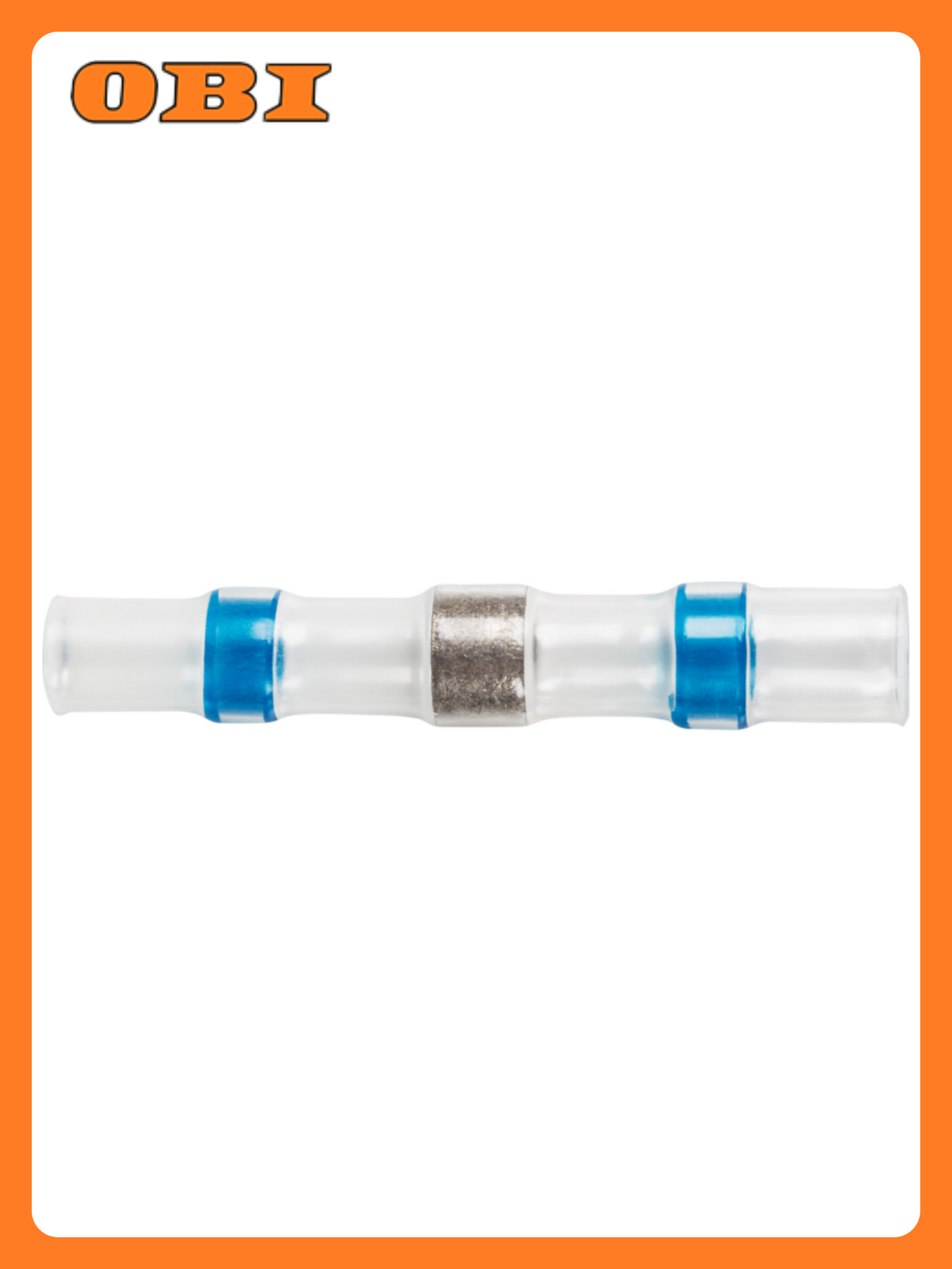 Гильза кабельная изолированная REXANT ПК-т 2.5 термоусаживаемая под пайку L-40 мм синяя 1.5-2.5 мм²