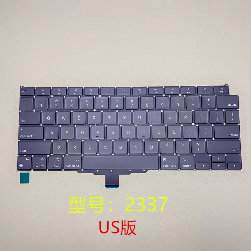 Подходит для Apple A2141A2338A2337A2442A2251A2289A2681A2992, новая оригинальная клавиатура. A2337 [версия для США]_нет