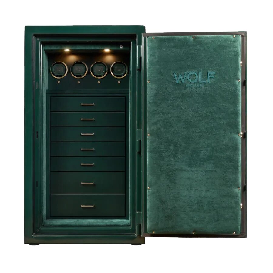 Сейф для автоподзавода 4-х часов и хранения Wolf Atlas 490441