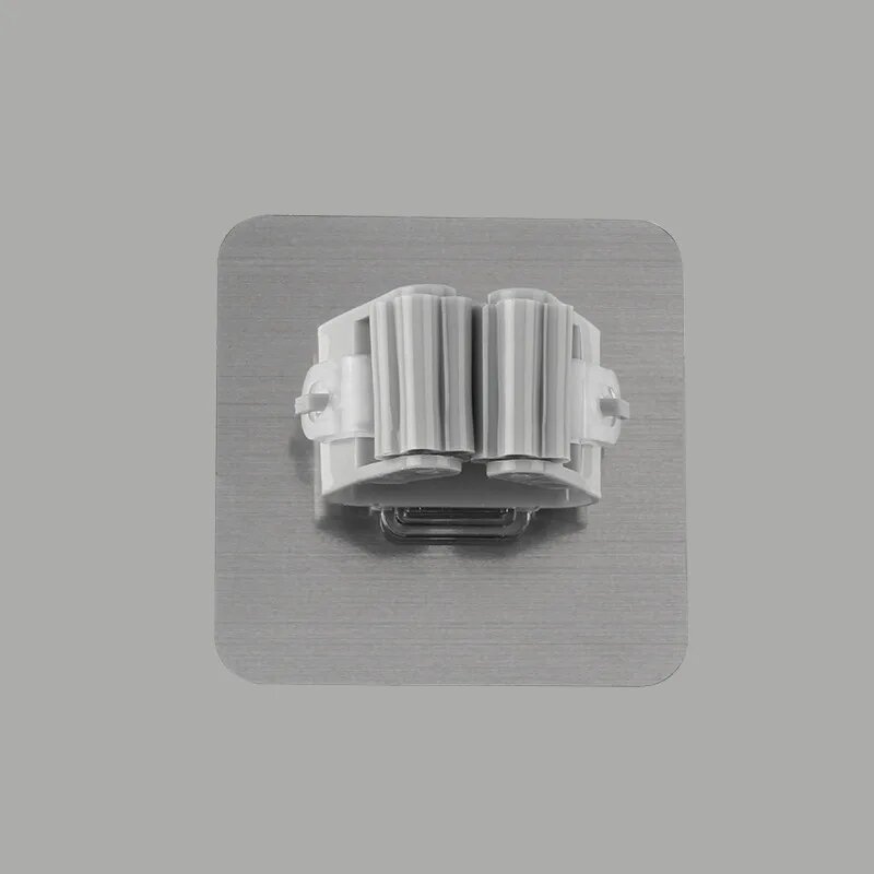 Держатель для метлы и швабры, пластиковый, набор из 1 штуки Серый, Gray Upgrade 1pcs