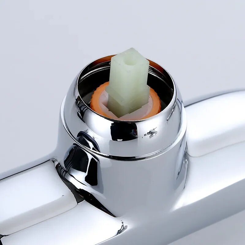Хромированные декоративные колпачки для смесителя 41mm metal cover