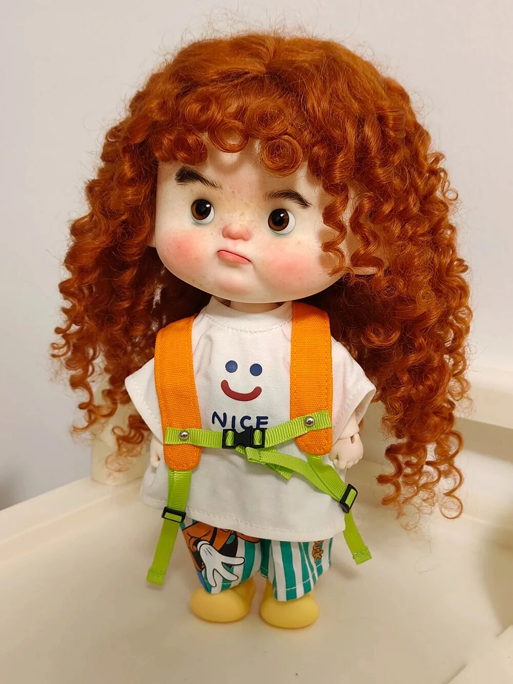 BJd1/6 шарнирная кукла Choupi, цвет: normal skin